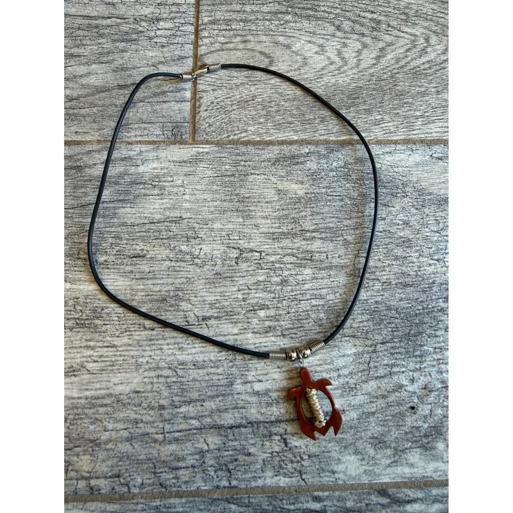 Hand Crafted | Jewelry | Hawaiian Wooden Petroglyph Sea Turtle Brown ...